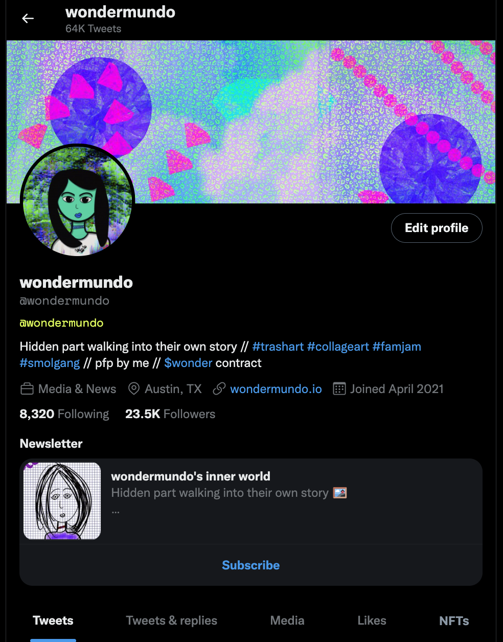 Twitter Basics for NFT Artists - wondermundo